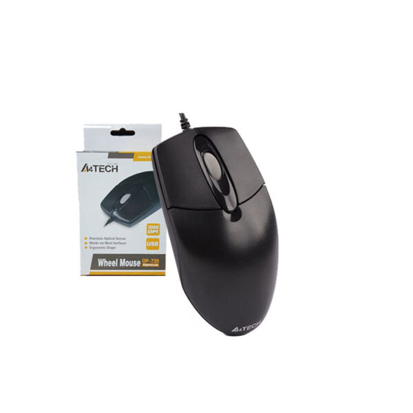 A4TECH OP-720 Optical USB Wired Mouse | Precision & Comfort
